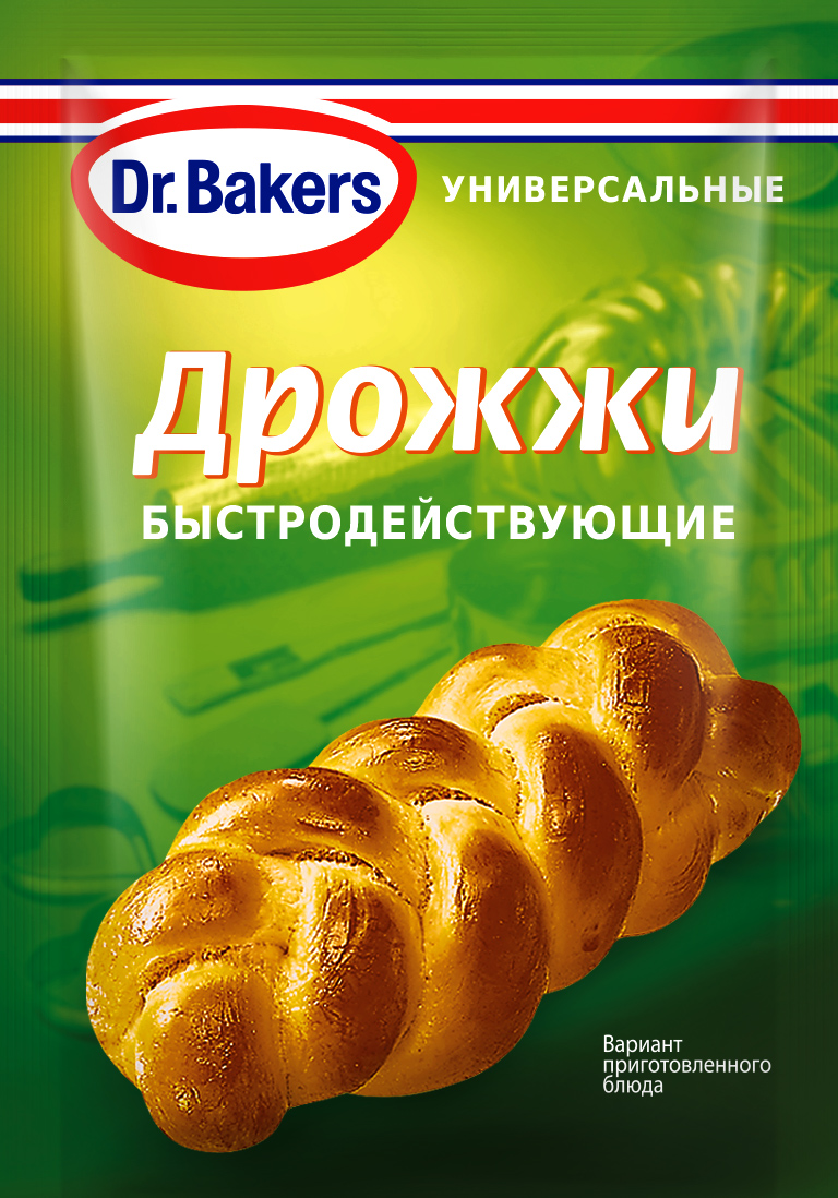 Дрожжи быстродействующие, 7 г - ассортимент Dr. Bakers